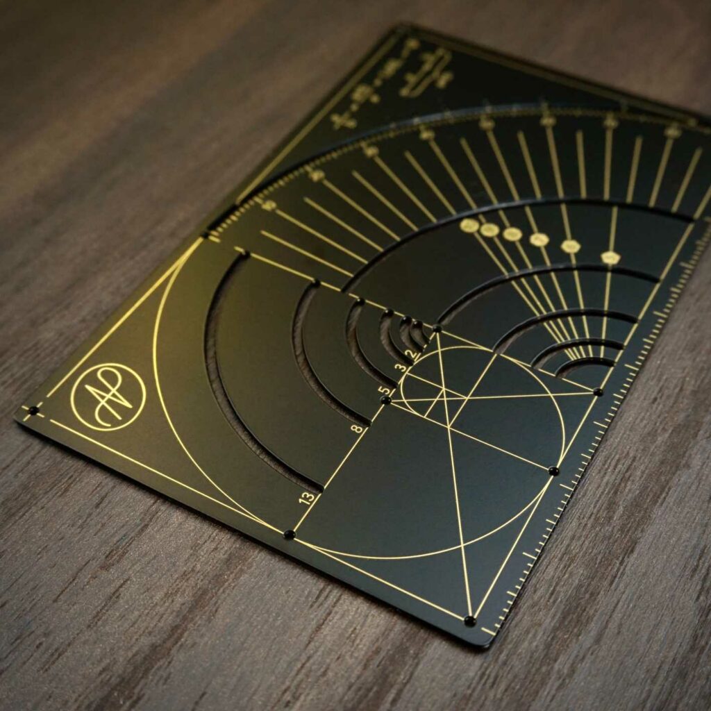 Phi Ruler｜美學黃金比例繪圖尺｜香港 - SearchingC 台灣